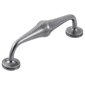 Crosby Pewter Cast Iron Cabinet Handle | Temple & Webster