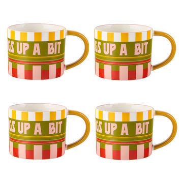 Sunnie Stir Things Up 300ml Stoneware Mugs | Temple & Webster