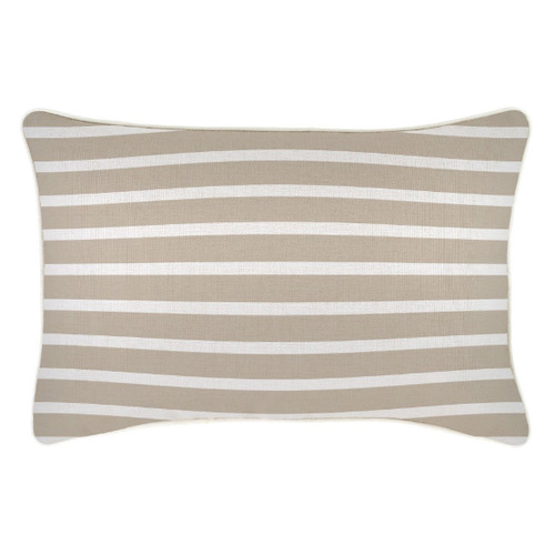 Escape to Paradise Hampton Piped Rectangular Outdoor Cushion | Temple ...