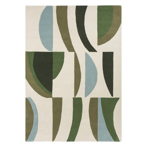 Emerald Torillo Hand-Tufted Wool Rug | Temple & Webster