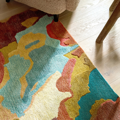 Rosewood Foresta Hand-Tufted Wool-Blend Rug | Temple & Webster