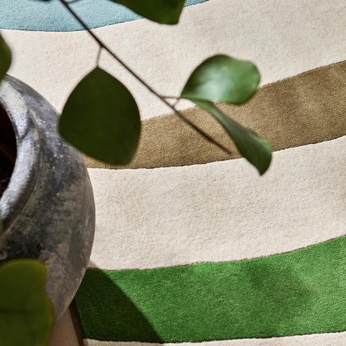 Emerald Torillo Hand-Tufted Wool Rug | Temple & Webster