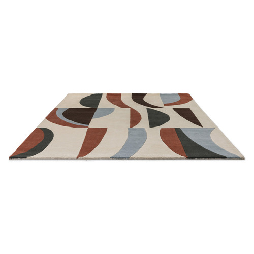 Walnut Torillo Hand-Tufted Wool Rug | Temple & Webster