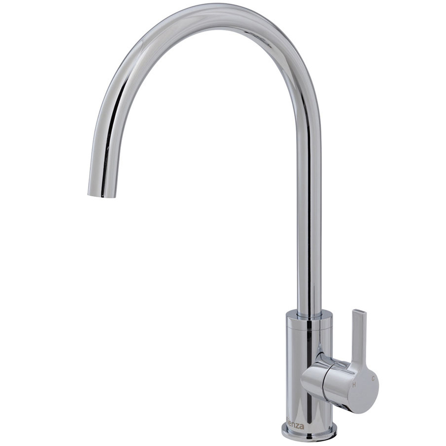 Fienza Sansa Brass Kitchen Sink Mixer | Temple & Webster
