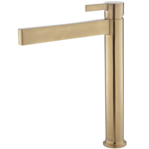 Fienza Sansa Tall Brass Basin Mixer | Temple & Webster