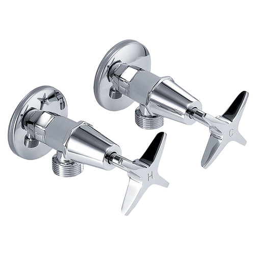 2 Piece Laredo Washing Machine Wall Tap Set | The Build by Temple & Webster