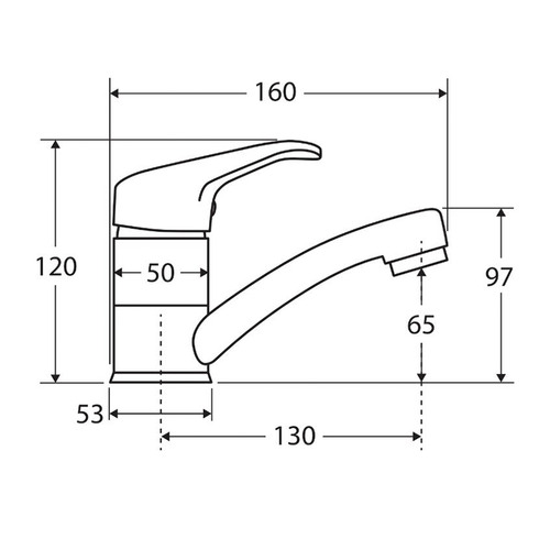 Loop Swivel Basin Mixer Tap | Temple & Webster