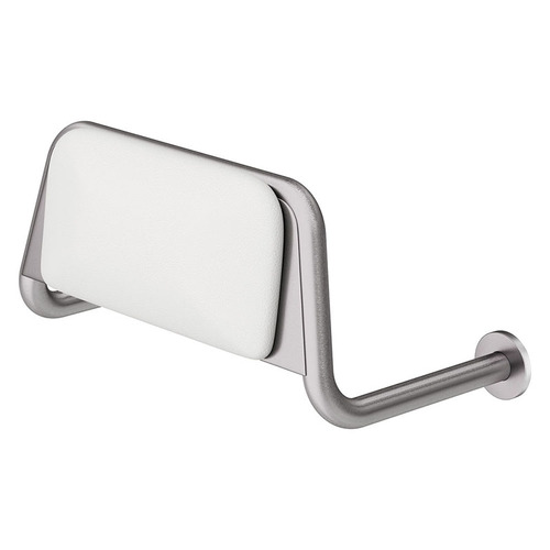 Accessible Stainless Steel Toilet Back Rest | Temple & Webster