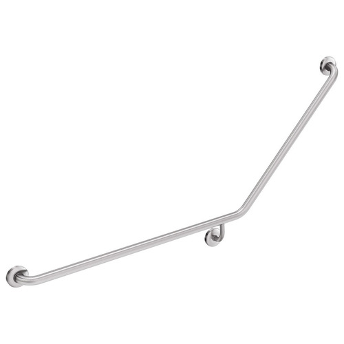 Accessible 900 x 700mm Stainless Steel Left-Hand Grab Rail | Temple ...
