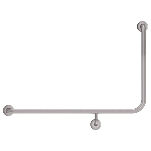 Accessible 960 x 600mm Stainless Steel Left-Hand Grab Rail | Temple ...