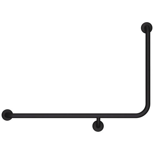 Accessible 960 x 600mm Stainless Steel Left-Hand Grab Rail | Temple ...