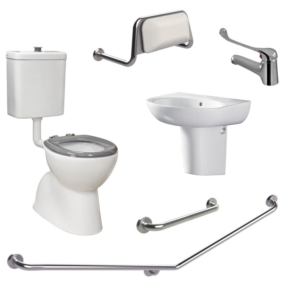 Accessible Stella Care Adjustable Link Toilet Suite Package | Temple ...