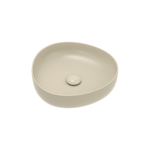 Pebble 400mm Ceramic Above Counter Basin | Temple & Webster