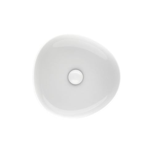 Pebble 400mm Ceramic Above Counter Basin | Temple & Webster