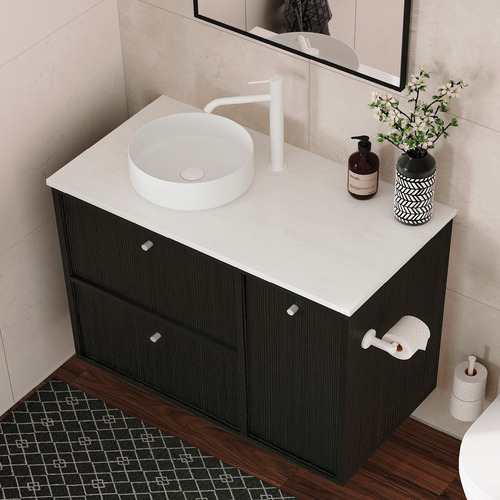 Fienza Kaya Tall Brass Basin Mixer | Temple & Webster