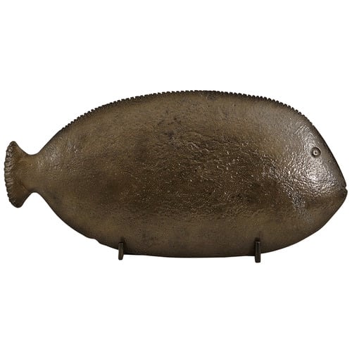SLH House Metallic Fish Aluminium Figurine | Temple & Webster