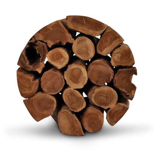 SLH House Banff Round Stool | Temple & Webster