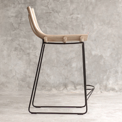 SLH House 65cm Clark Rattan Counter Stool | Temple & Webster