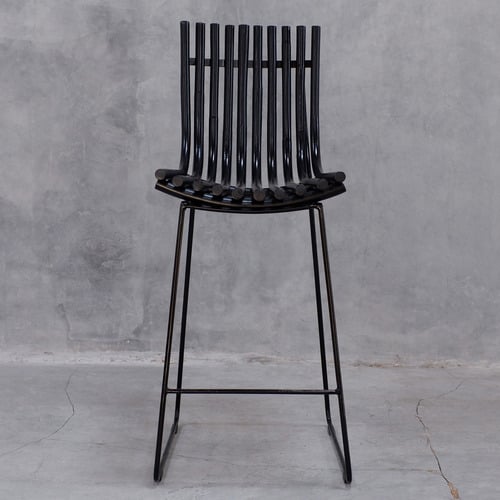 SLH House 65cm Clark Rattan Counter Stool | Temple & Webster