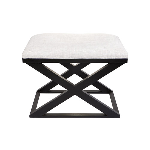 Rexington Home Black Logan Stool | Temple & Webster