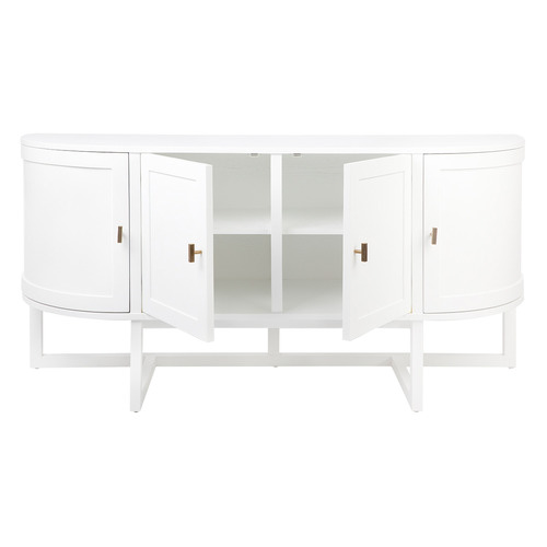 Curved Serafin 4 Door Buffet | Temple & Webster