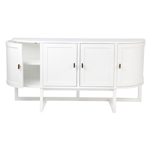 Curved Serafin 4 Door Buffet | Temple & Webster
