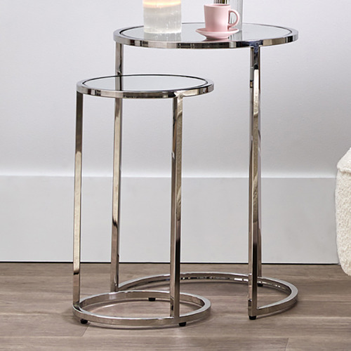 Rexington Home 2 Piece Logan Nesting Side Table Set | Temple & Webster