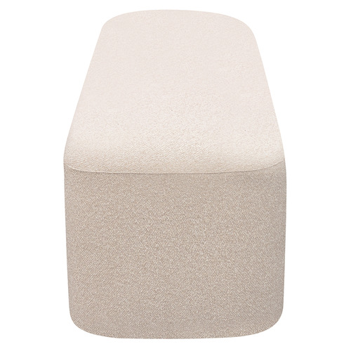 Rexington Home Mikhail Boucle Ottoman Bench | Temple & Webster