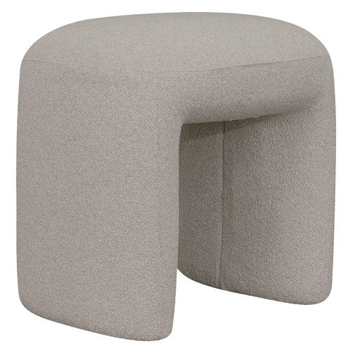 Rexington Home Mikhail Boucle Accent Stool | Temple & Webster