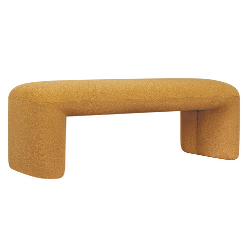 Rexington Home Mikhail Boucle Ottoman Bench | Temple & Webster