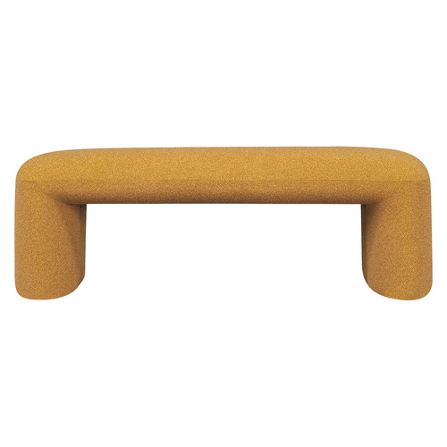 Rexington Home Mikhail Boucle Ottoman Bench | Temple & Webster