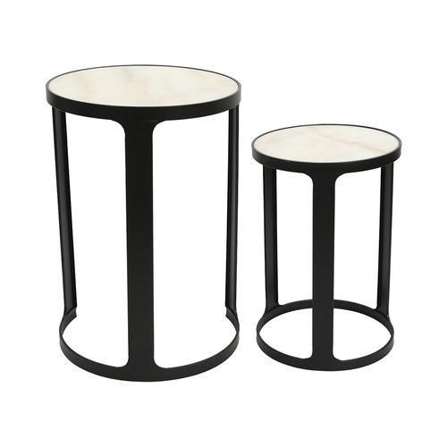 2 Piece Zaiden Nesting Side Table Set | Temple & Webster