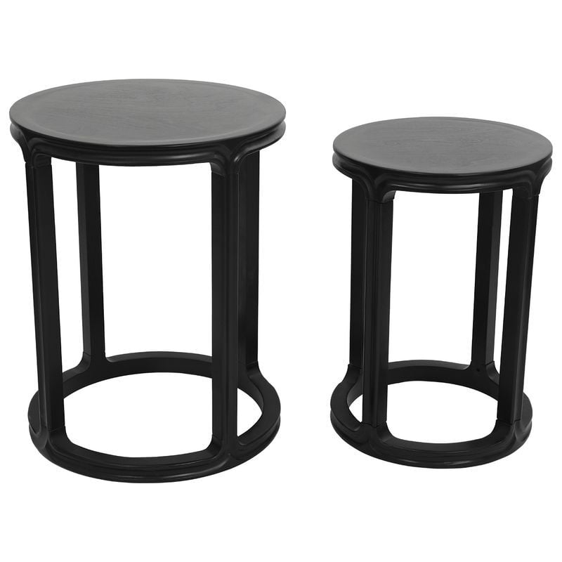 Rexington Home 2 Piece Amir Birch Wood Nesting Side Table Set | Temple ...
