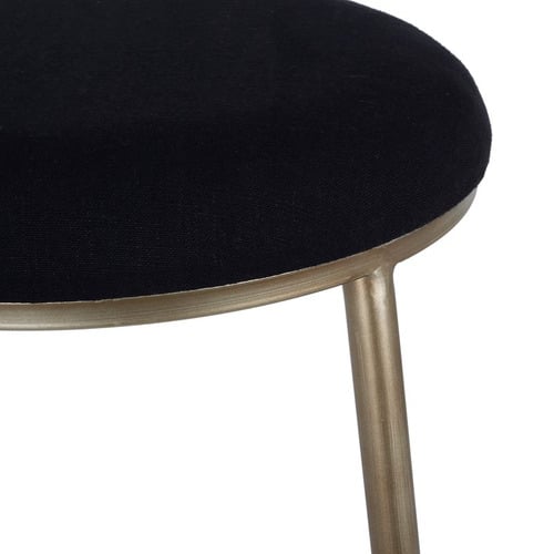 75cm Hubert Upholstered Bar Stool | Temple & Webster