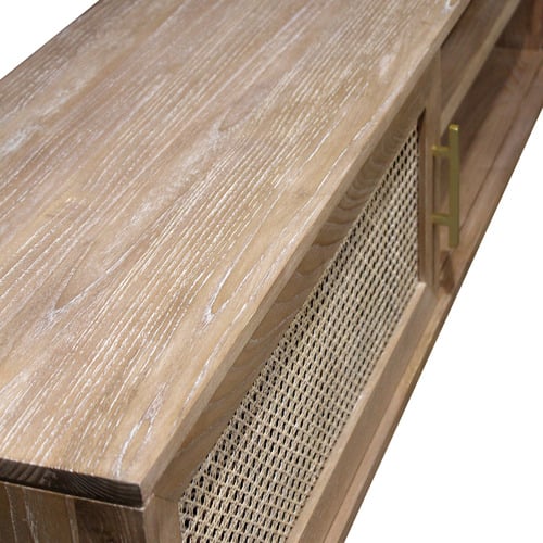 160cm Lilo Rattan TV Unit | Temple & Webster