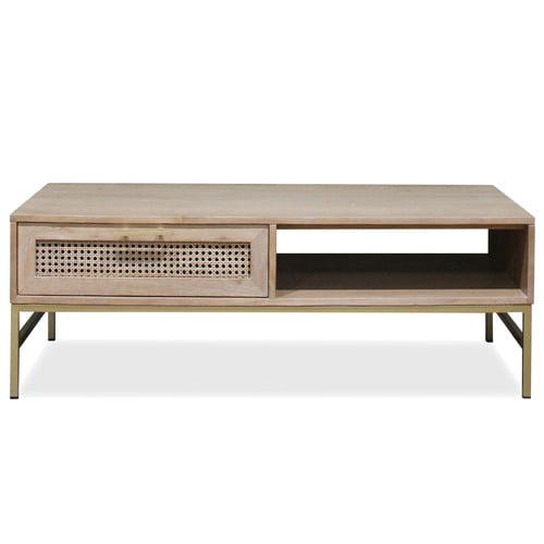Lilo Rattan Coffee Table | Temple & Webster
