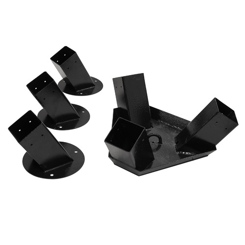 4 Piece Steel Tripod Bracket Set | Temple & Webster