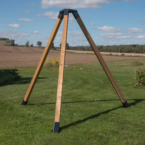 4 Piece Steel Tripod Bracket Set | Temple & Webster