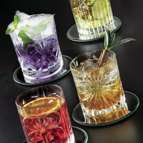 RCR 4 Piece Mixology Trend 440ml Highball Glass Set | Temple & Webster