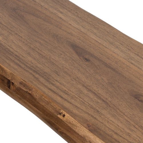 EstudioFurniture Millbrooke Live Edge Acacia Wood Bench | Temple & Webster