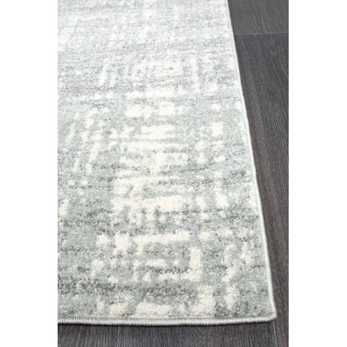 Network Rugs Parishan Silver & Grey Power Loomed Modern Rug | Temple ...