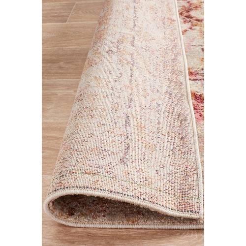 Network Rugs Brown Vintage Look Power Loomed Rug | Temple & Webster