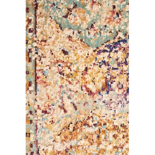 Network Rugs Multi Vintage Look Power Loomed Rug | Temple & Webster