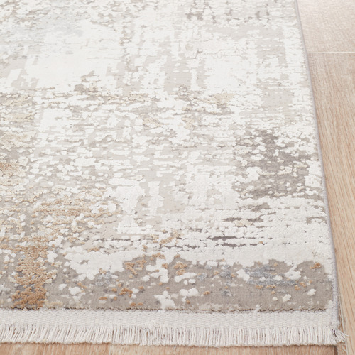 Natural Bamboo Silk & Acrylic Rug | Temple & Webster