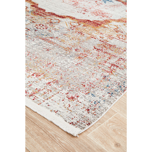 Network Rugs Terracotta Bamboo Silk & Acrylic Rug | Temple & Webster