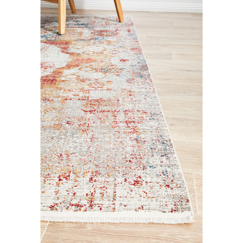 Network Rugs Terracotta Bamboo Silk & Acrylic Rug | Temple & Webster