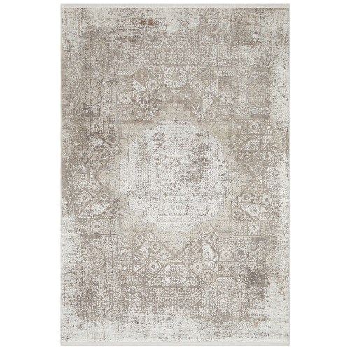 Network Rugs Stone Bamboo Silk & Acrylic Rug | Temple & Webster