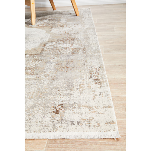 Network Rugs Stone Bamboo Silk & Acrylic Rug | Temple & Webster