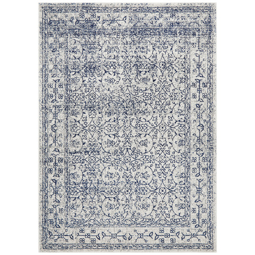 Network Bone & White Art Moderne Belle Rug | Temple & Webster