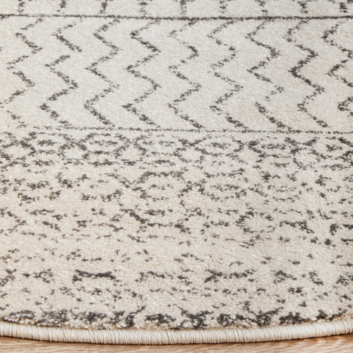Network Rugs Grey Reetta Round Tribal Rug | Temple & Webster